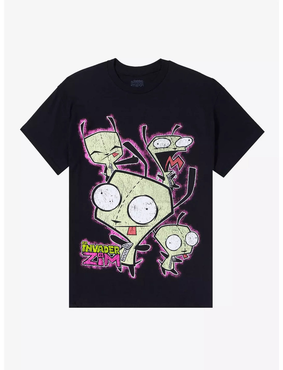 Invader Zim GIR Distressed Collage T-Shirt M – Keevado Store