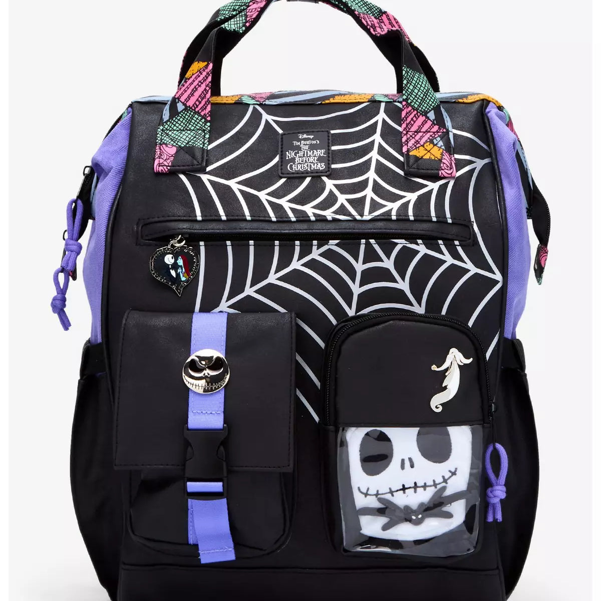 Disney The Nightmare Before Christmas Spiderweb Multi-Pocket Backpack – Keevado Store