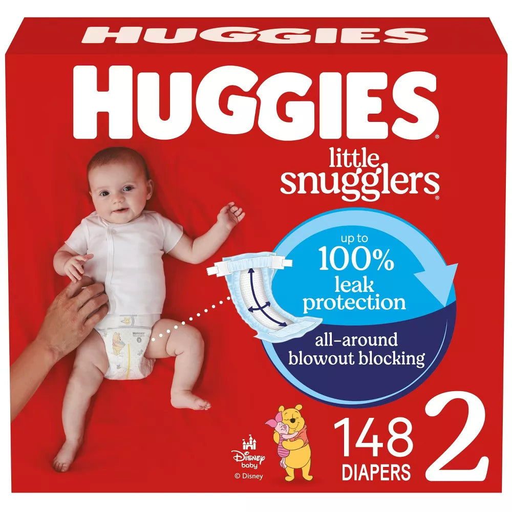 Huggies Little Snugglers Baby Diapers – 100% blowout & leak protection – Keevado Store
