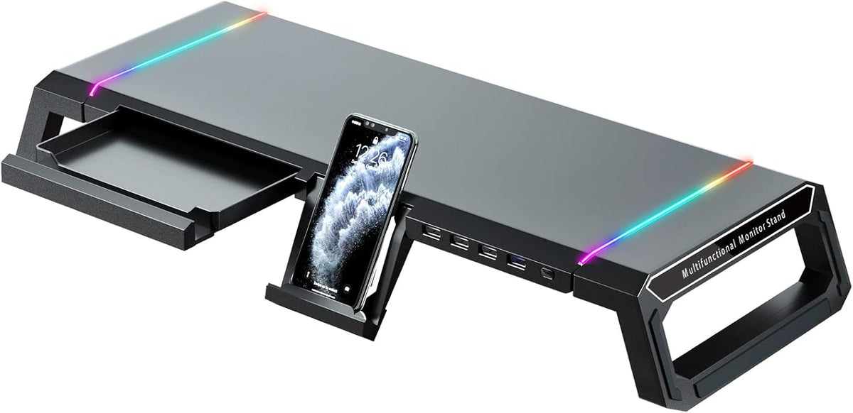 KYOLLY RGB Gaming Computer Monitor Stand Riser – Keevado Store