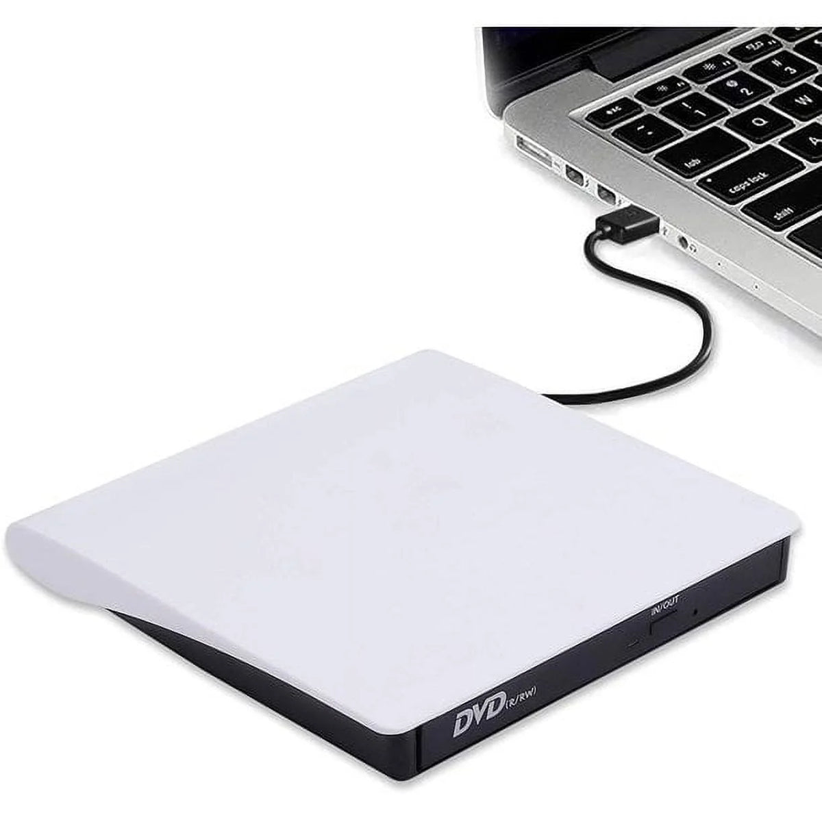 External CD DVD Drive, USB 3.0 Portable CD/DVD +/-RW Drive/DVD Player ...
