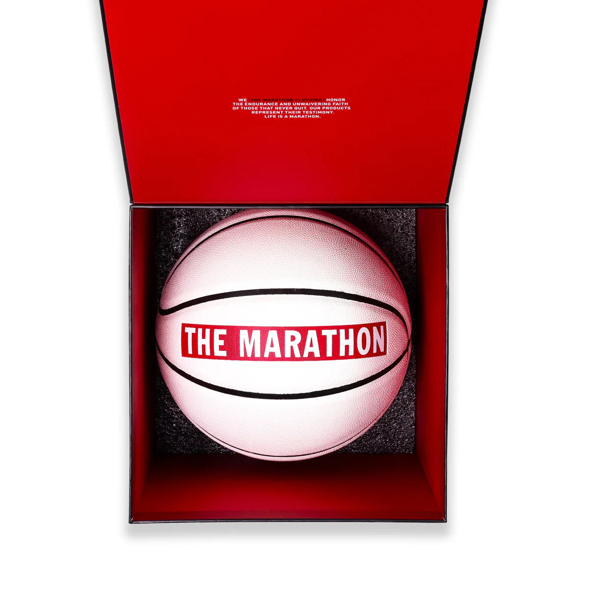 The Marathon Basketball - Marathon Bar (White) – Keevado Store