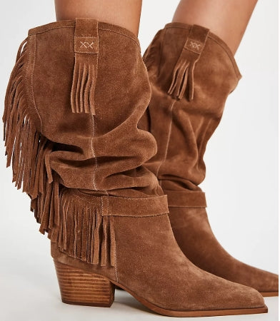 Free People Faith Fringe Western Boots 10 – Keevado Store